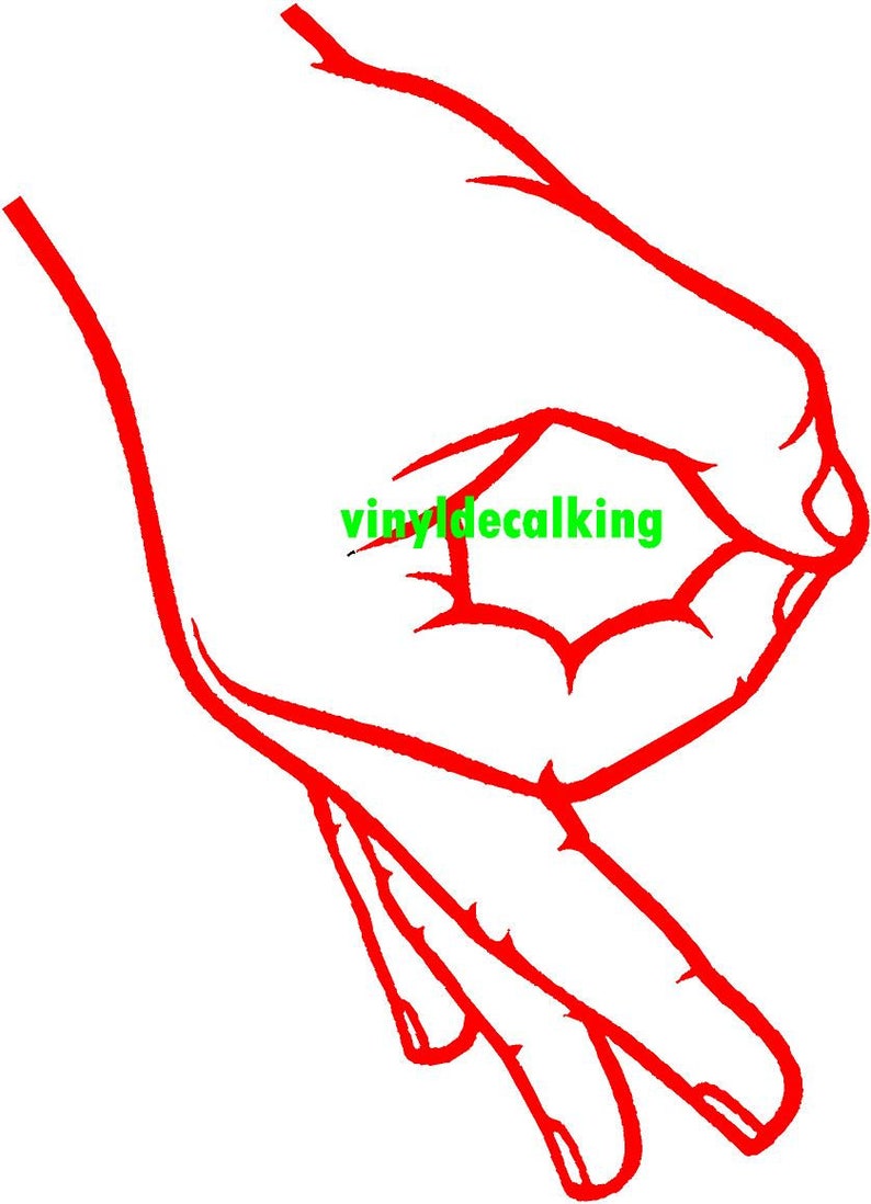 Circle Punch Game Meat Gazer Cock Watcher Vinyl Sticker | Etsy