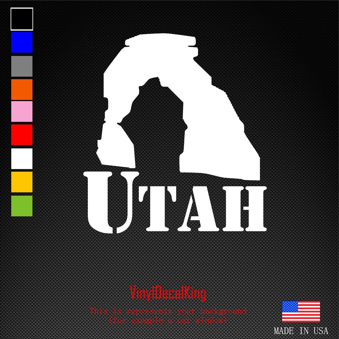 Moab Utah Arches Vinyl Decal Sticker for Car/trucks Laptops - Etsy