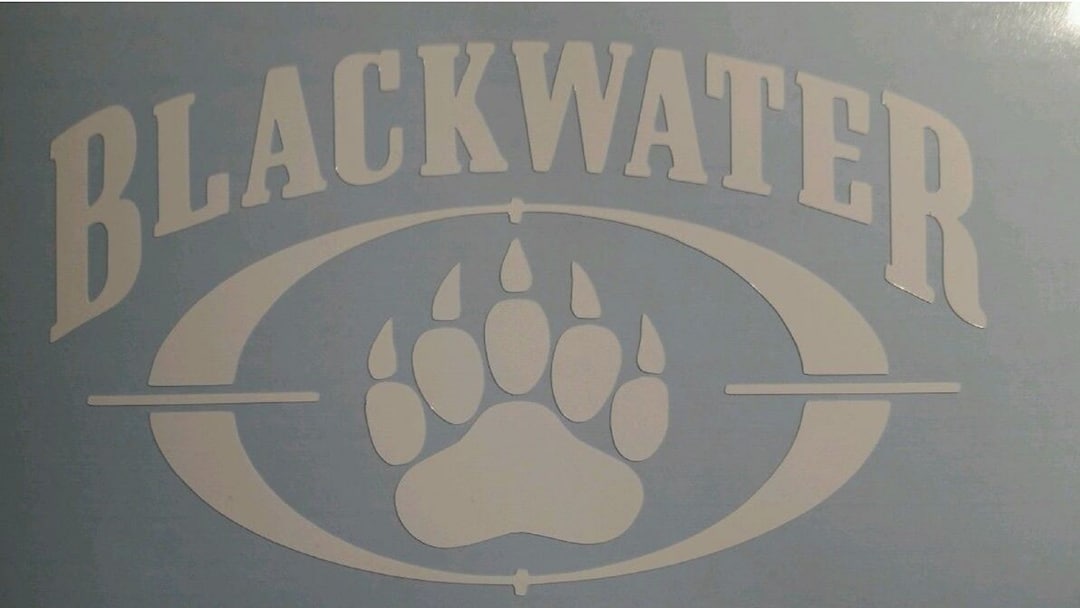 Blackwater Window Decal Sticker Private Military Security Contractor ...