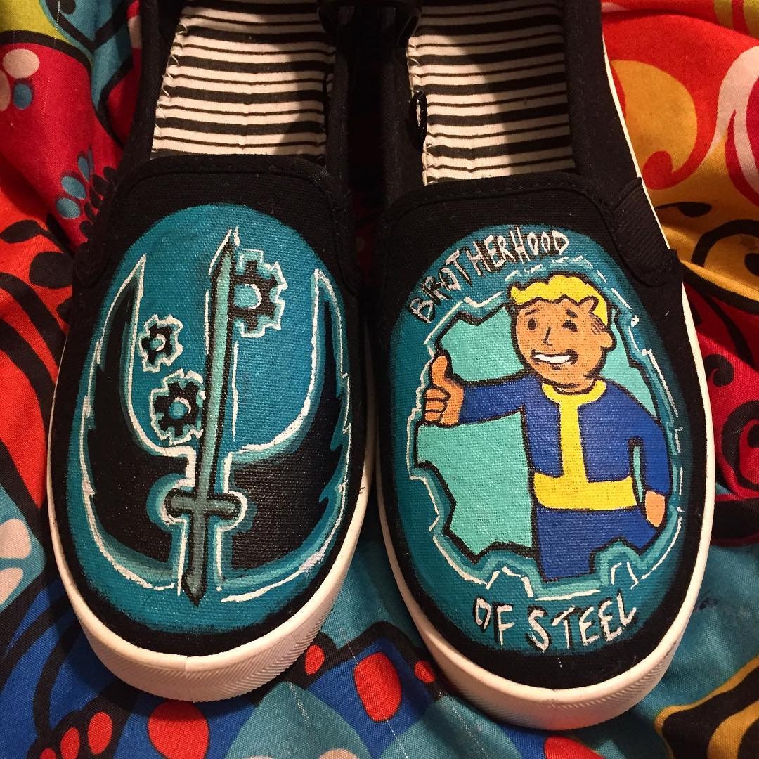 Custom Fallout Shoes! - Etsy