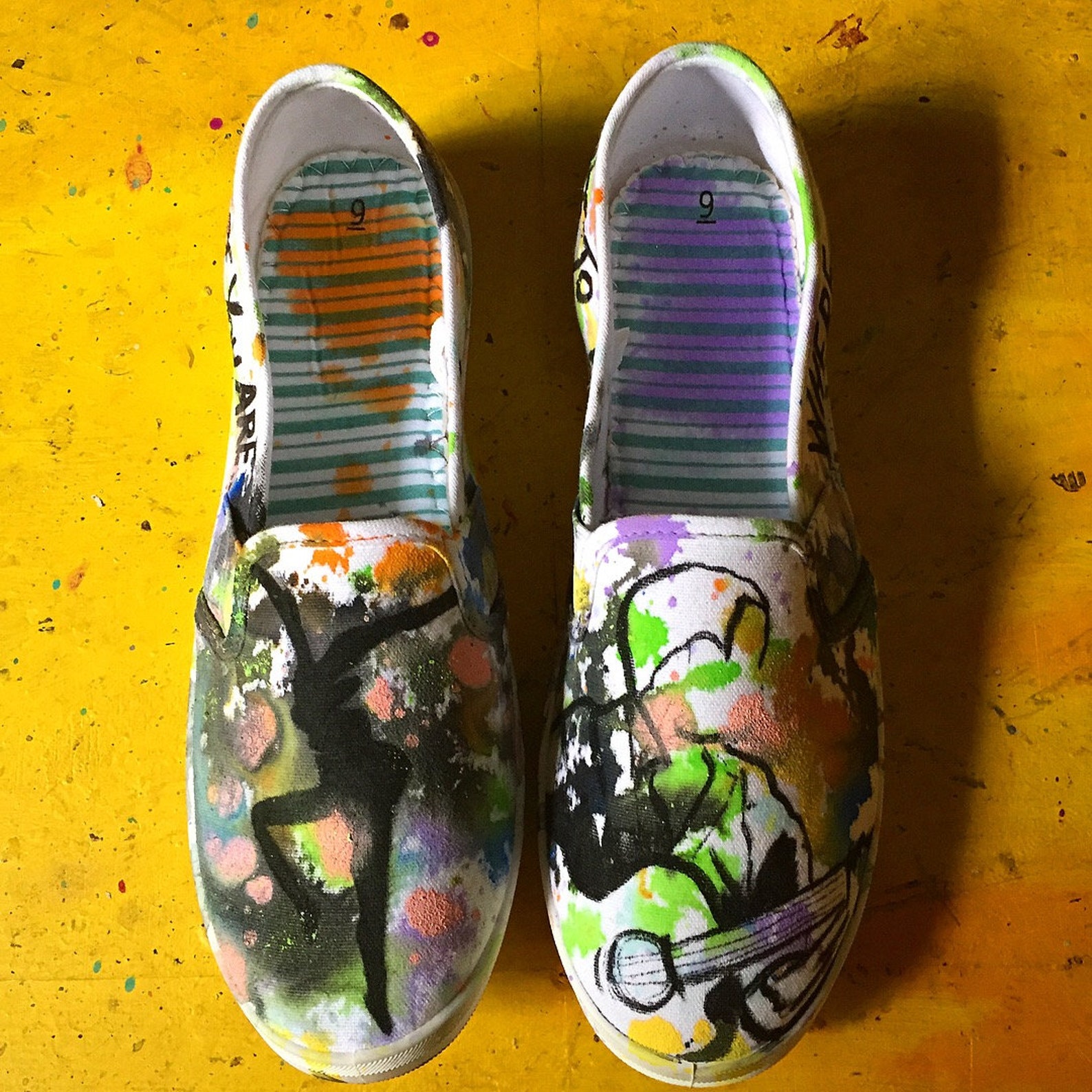 Custom Made Canvas Shoes - Etsy