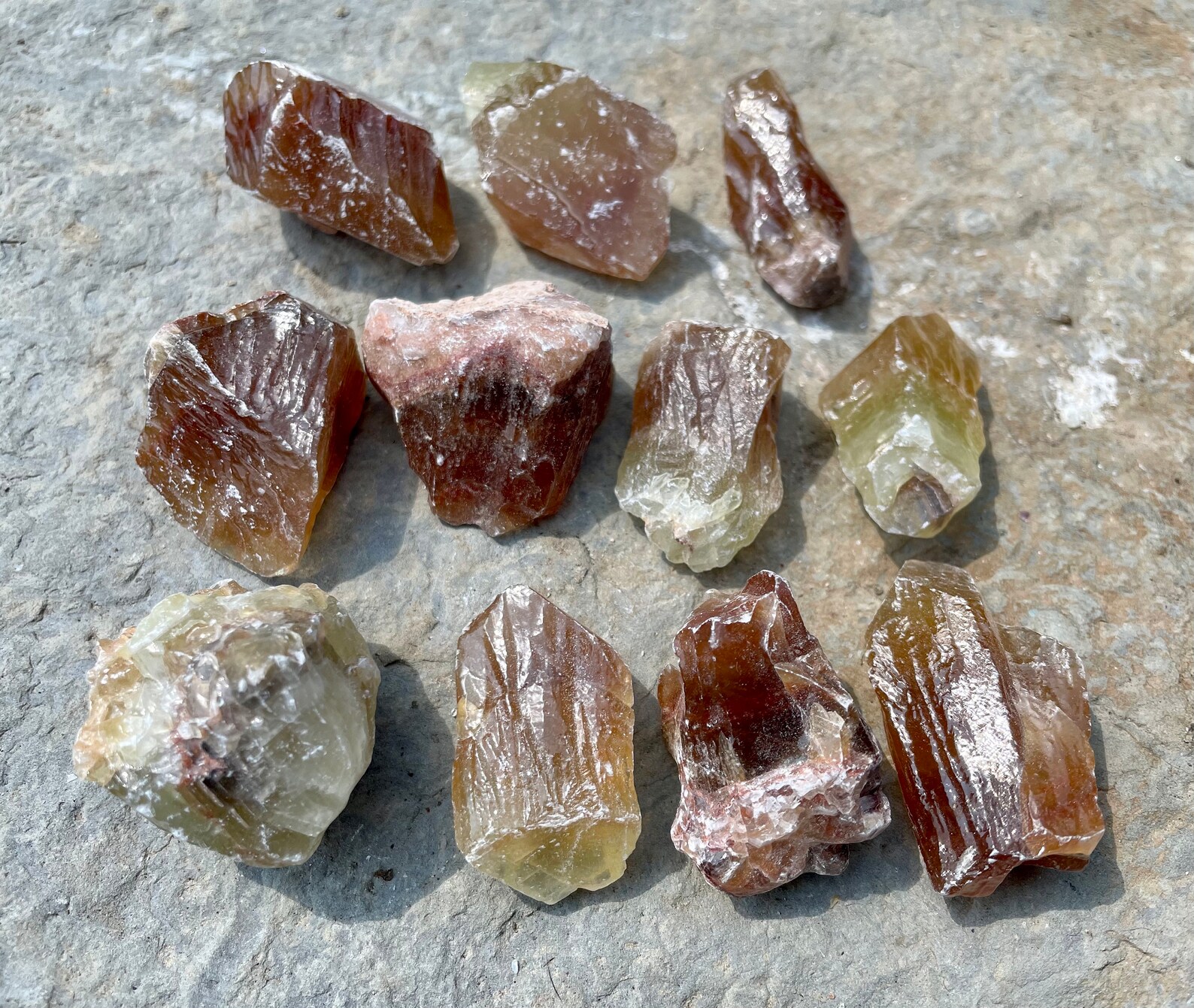 Root Beer Calcite Rough - Etsy