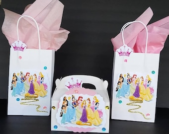 Princess Party Bags - Etsy