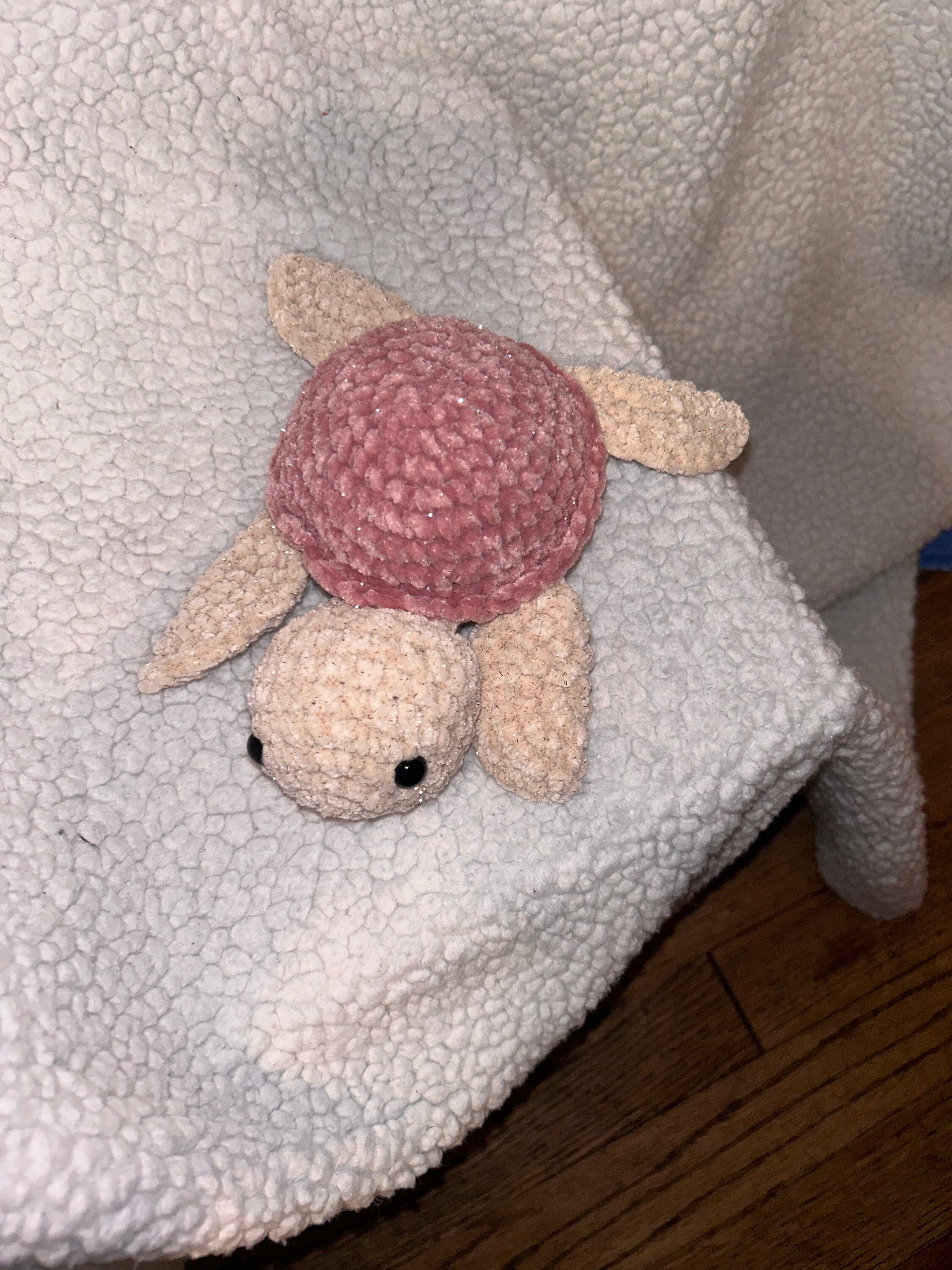 Crochet Turtle, Fred the Turtle, Crochet Sea Turtle, Sparkly - Etsy
