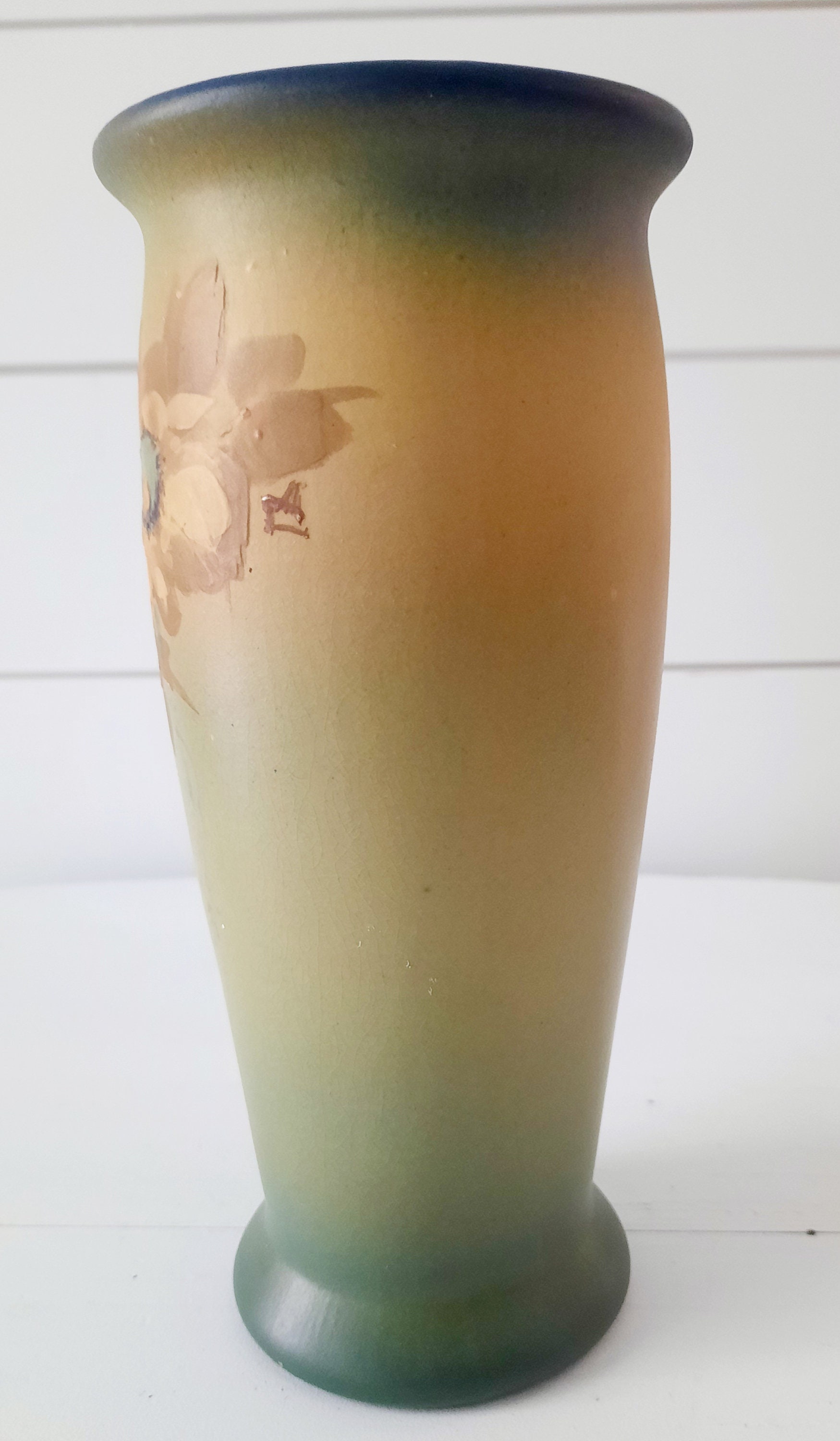 Weller Hudson Pottery Art Vase - Etsy