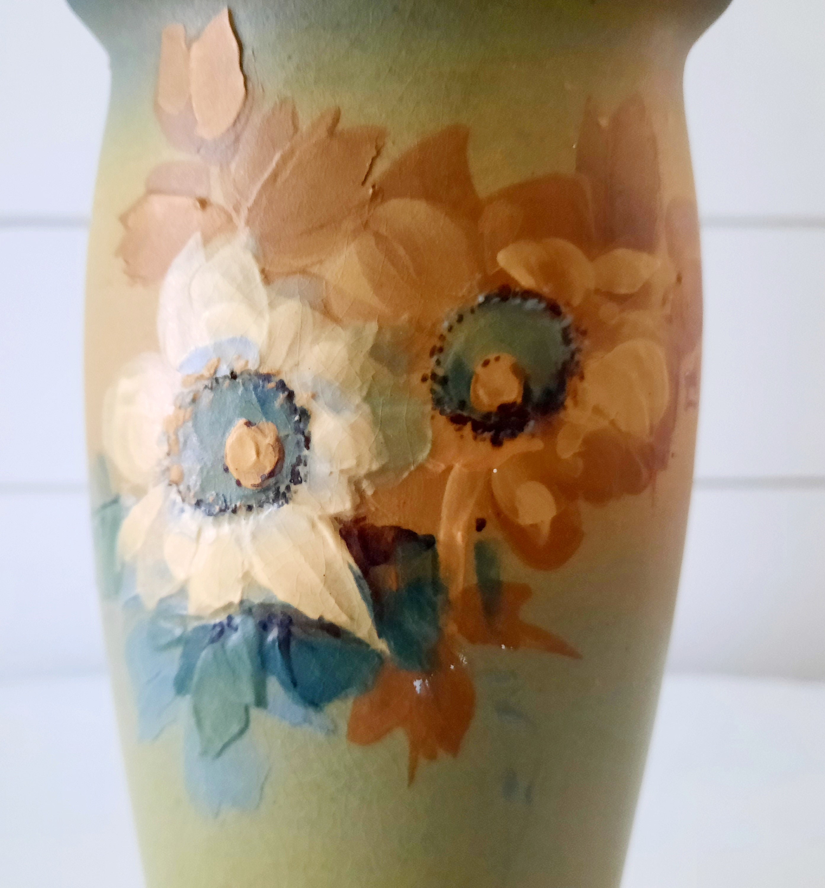 Weller Hudson Pottery Art Vase - Etsy