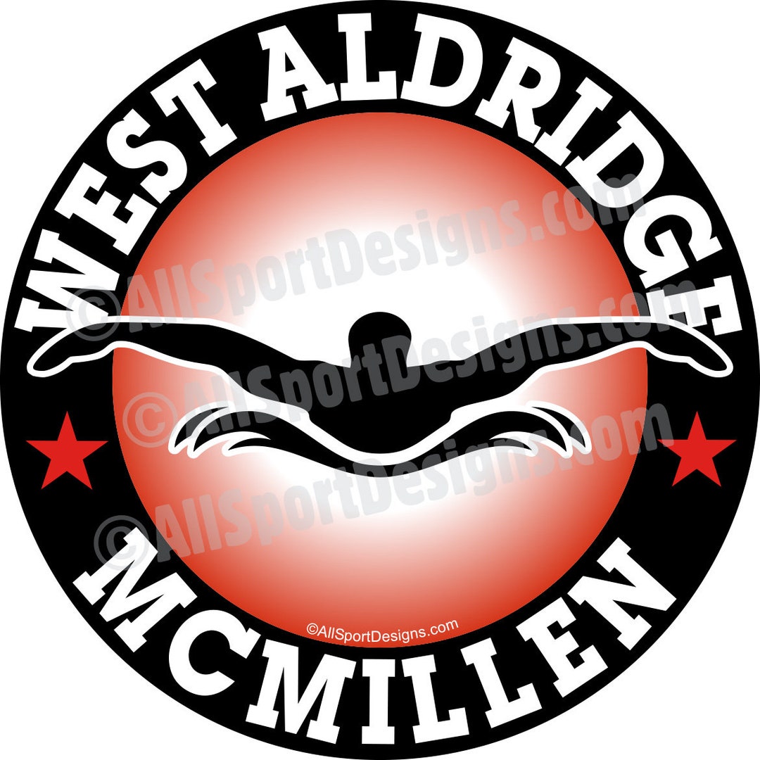 Personalized Swim Decals | Swim Team Decal | Swimming Car Decal ...