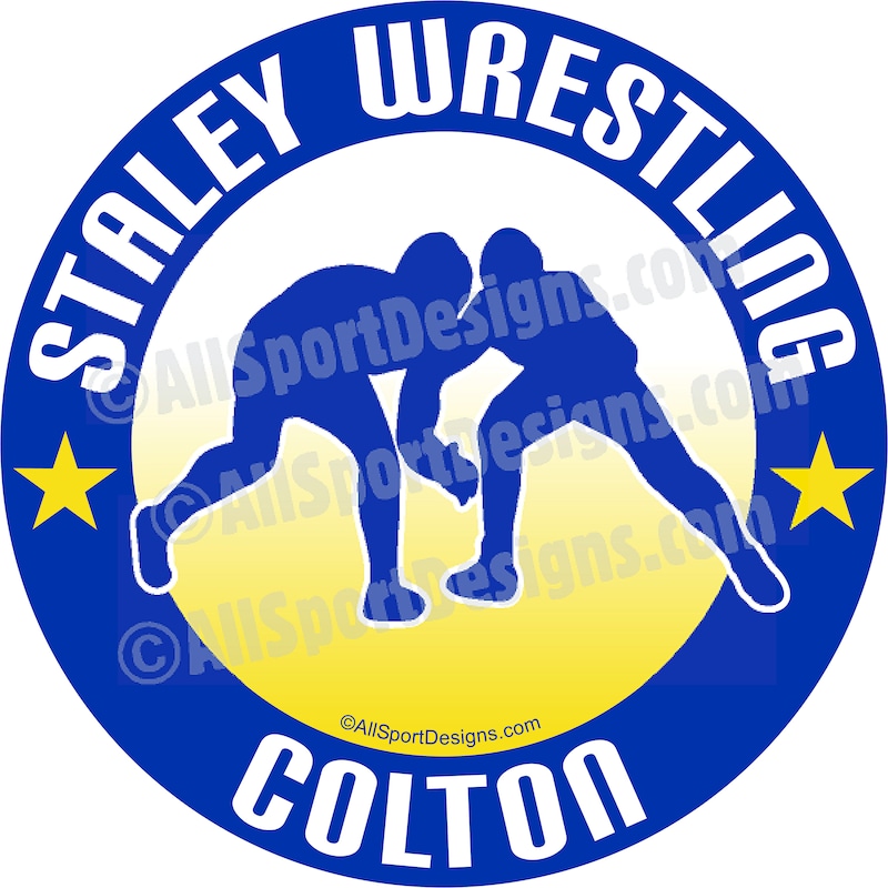 Wrestling Stickers - Etsy