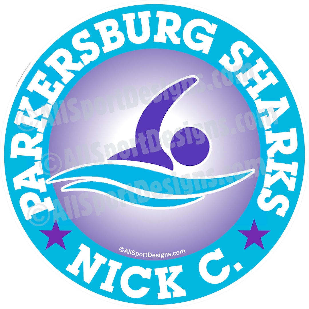 Personalized Swim Decal Swim Team Decal Swimming Car Decal YETI Swim ...