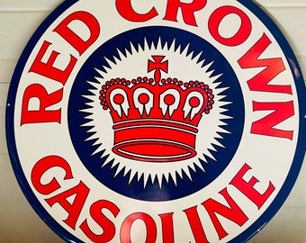 Red Crown Sign - Etsy