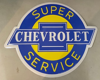 Super Chevrolet Service Sign - Etsy