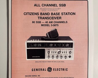 Cb Radio Manual - Etsy