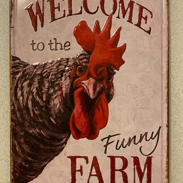 Vintage Farm Sign - Etsy