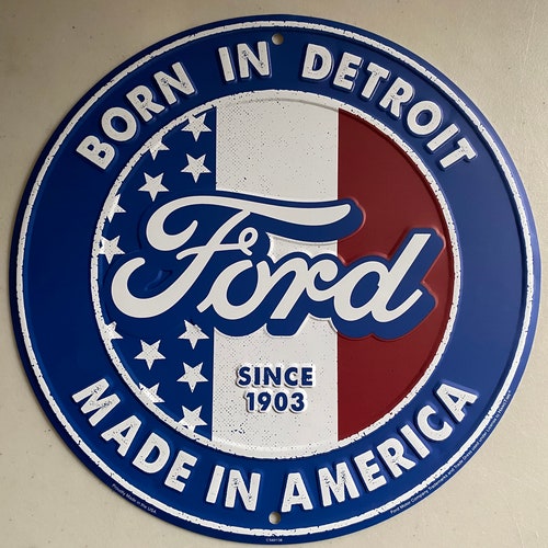 12 Ford Truck Vintage Tin Sign Man Cave Garage Art - Etsy