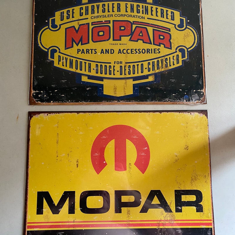 Metal Garage Sign Mopar - Etsy
