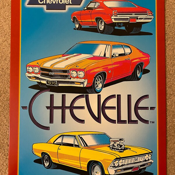 Chevelle Garage Signs - Etsy