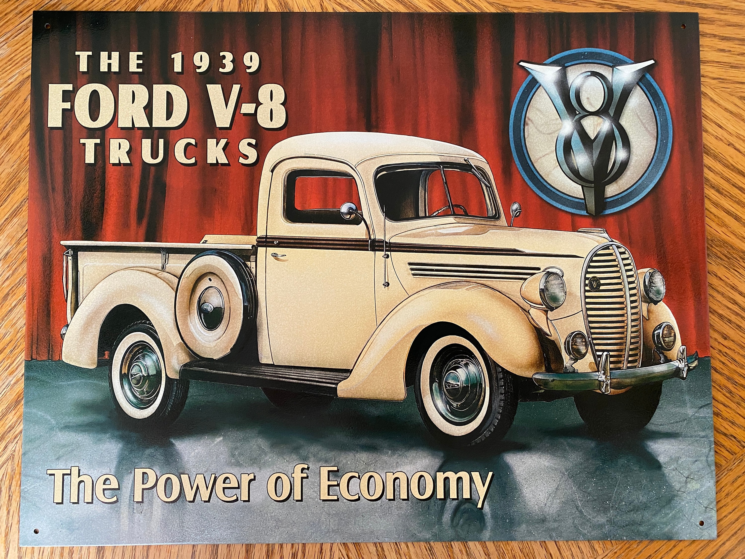Since 1939 Ford Trucks - Vintage Tin Sign - Man Cave Garage Art - Etsy