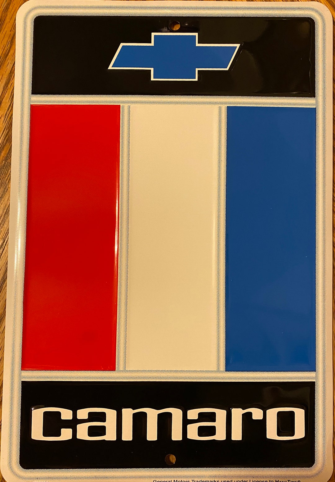 Chevrolet Camaro Vintage Tin Sign Man Cave Garage Art - Etsy