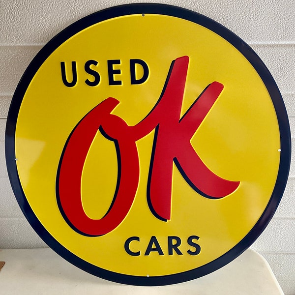 Ok Used Cars Signs - Etsy