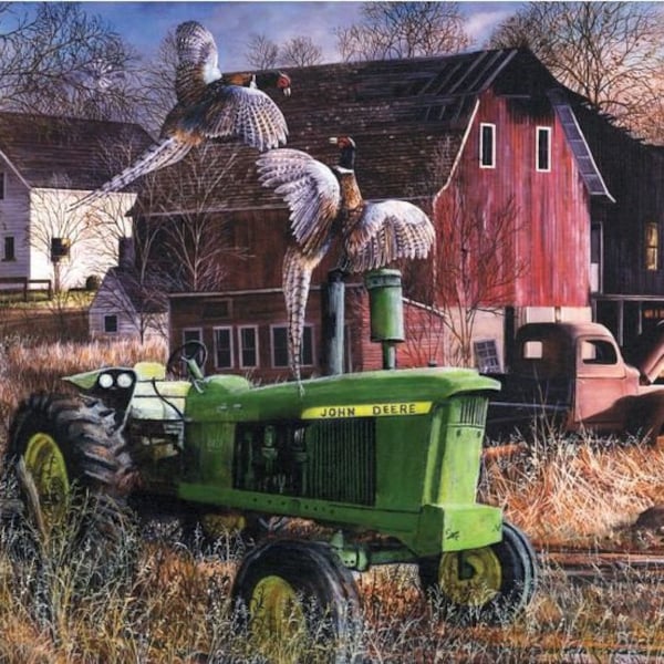 John Deere Vintage Farm Scenes - Etsy