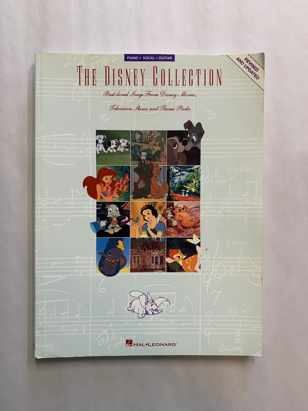 The Disney Collection by Hal Leonard, Disney Text and Music Notes ...