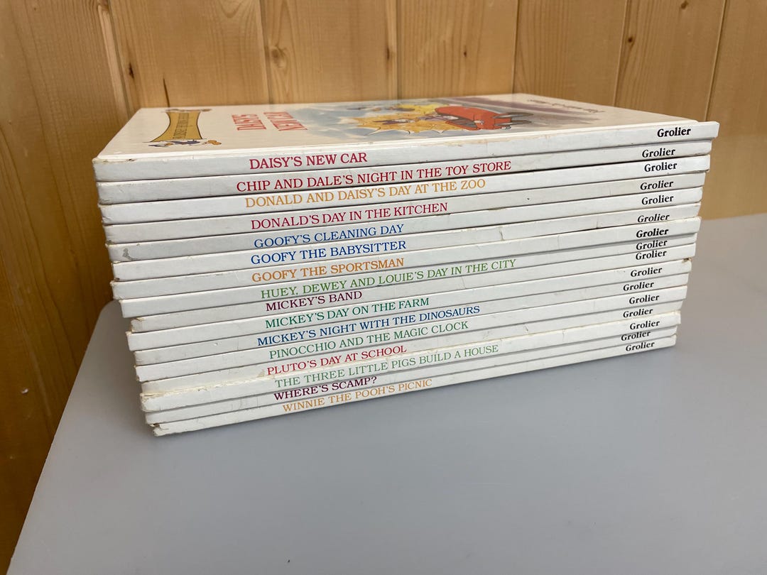 16 Volumes A Disney Rhyming Reader Book Collection, Children's Book Set ...