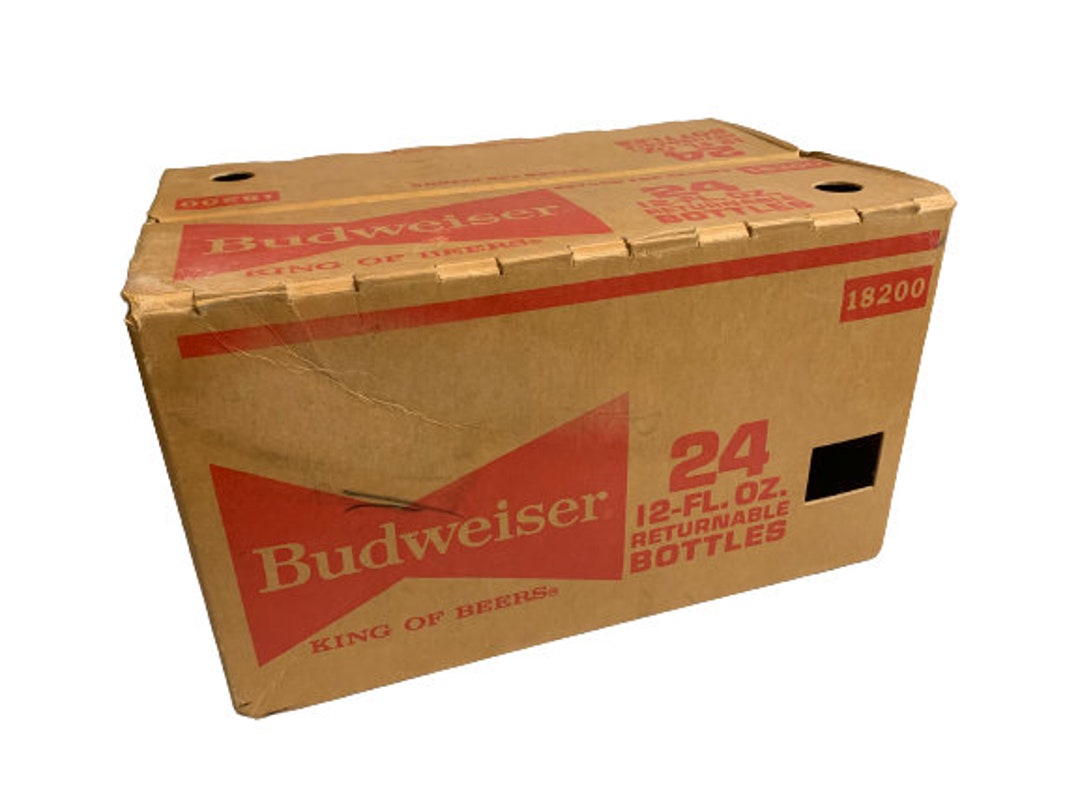 Vintage Budweiser Beer Box Brewery Advertising Collectible - Etsy