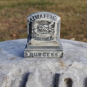 3D Printed Resin Grave Marker! A Duplicate of a Real Life Gravemarker. Farewell. MOTHER ...