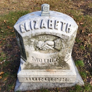 3D Printed Resin Grave Marker! A Duplicate of a Real Life Gravemarker. Farewell. MOTHER ...