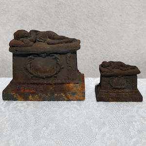 Large Sized. 3d Printed Resin Post Mortem Child Grave Marker! A Duplicate of a Real Life ...