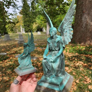 3D Printed Emery Weeping Angel Grave Marker! A Duplicate of a Real Life ...