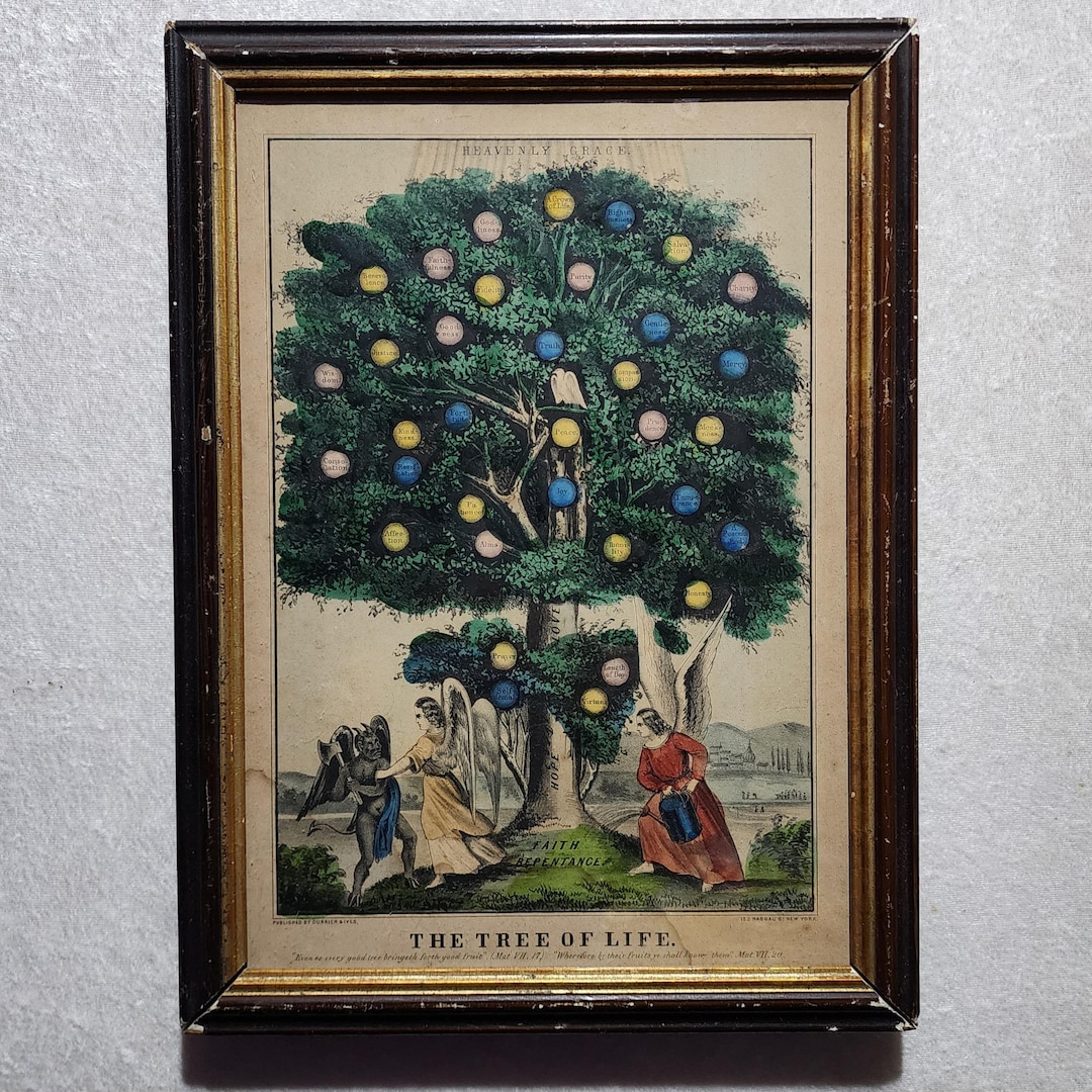 Very Rare Framed Antique Lithograph by Currier and Ives. 1800s. the ...