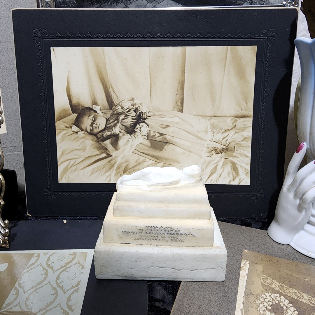 3D Resin Printed Post Mortem Child Grave Marker A Duplicate of a Real Life Headstone. MADE to ...