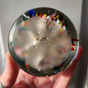 Antique Glass Paperweight. Home Sweet Home Mother. 2 Names, Edith and ...