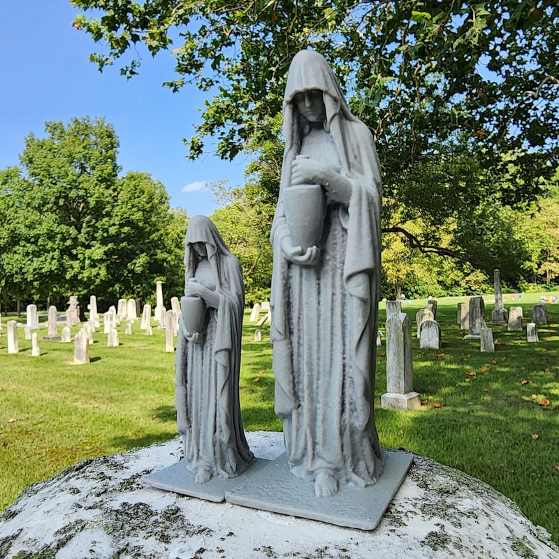 Cemetery Statue - Etsy