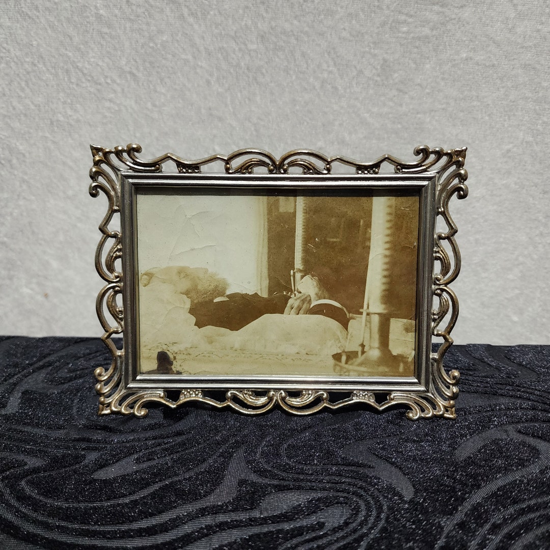 Haunting Antique Post Mortem Photo of a Man. Housed in a Frame. Early 1900s - Etsy