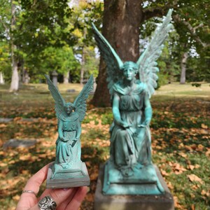 3D Printed Emery Weeping Angel Grave Marker! A Duplicate of a Real Life ...