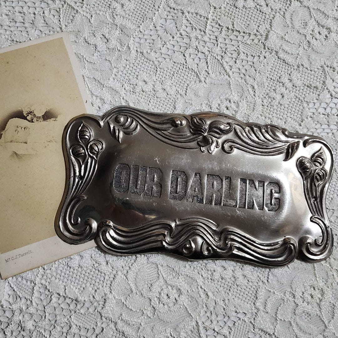 Beautiful, Art Deco. Antique. Victorian. Our Darling Casket, Coffin ...