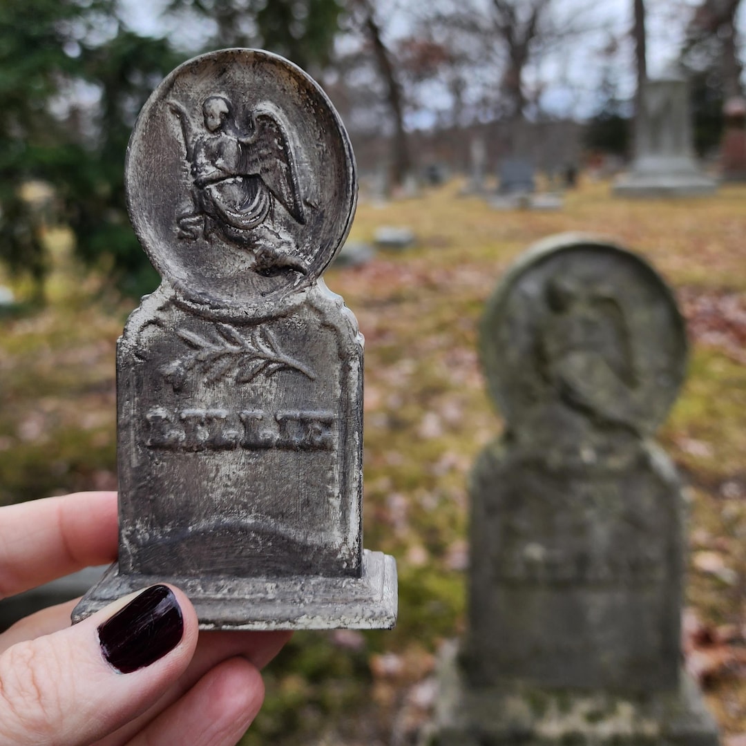 3D Printed Cherub Grave Marker! A Duplicate of a Real Life Headstone ...