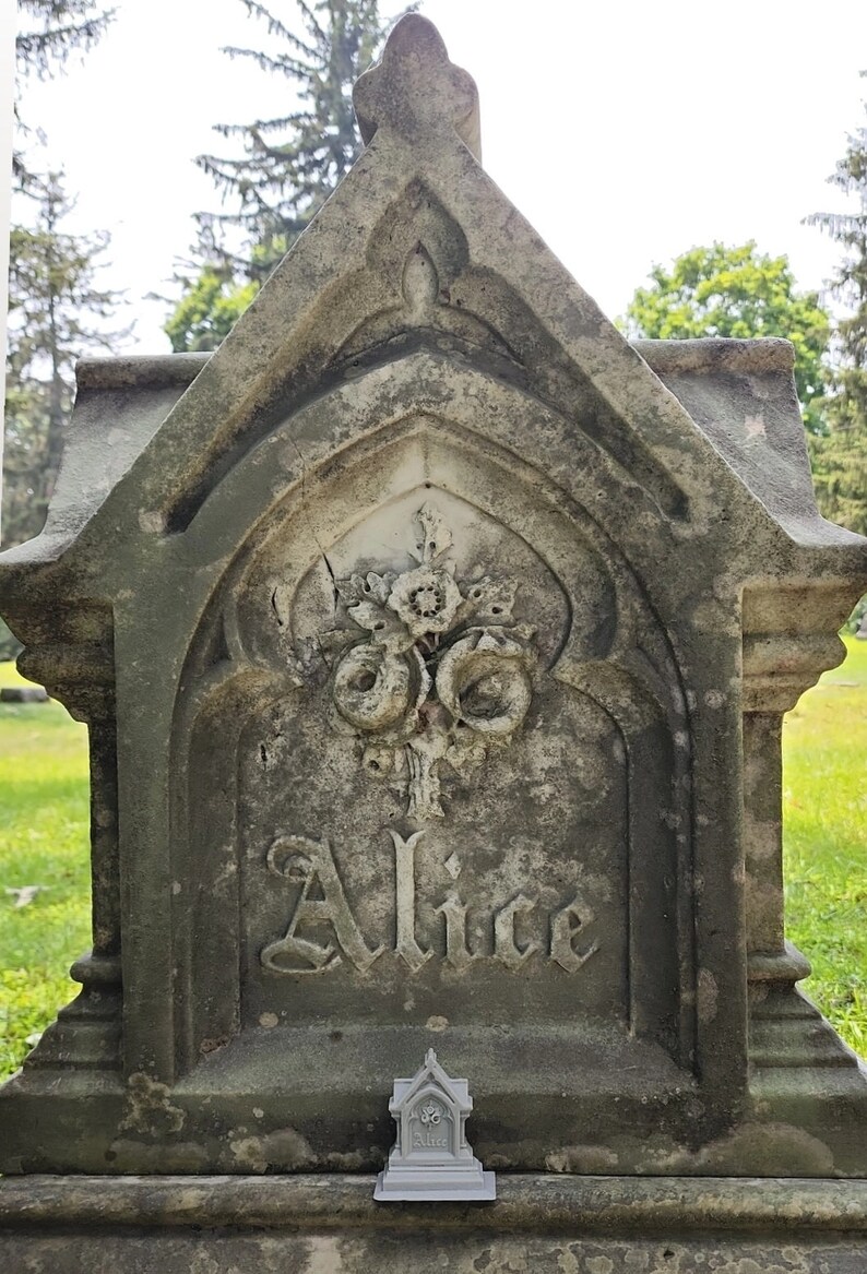 3D Printed Resin Grave Marker! A Duplicate of a Real Life Headstone. A ...