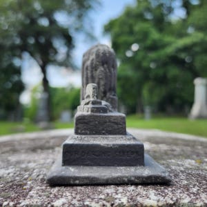 3D Printed Resin Grave Marker! Weeping Willow Tree and Lamb. A ...