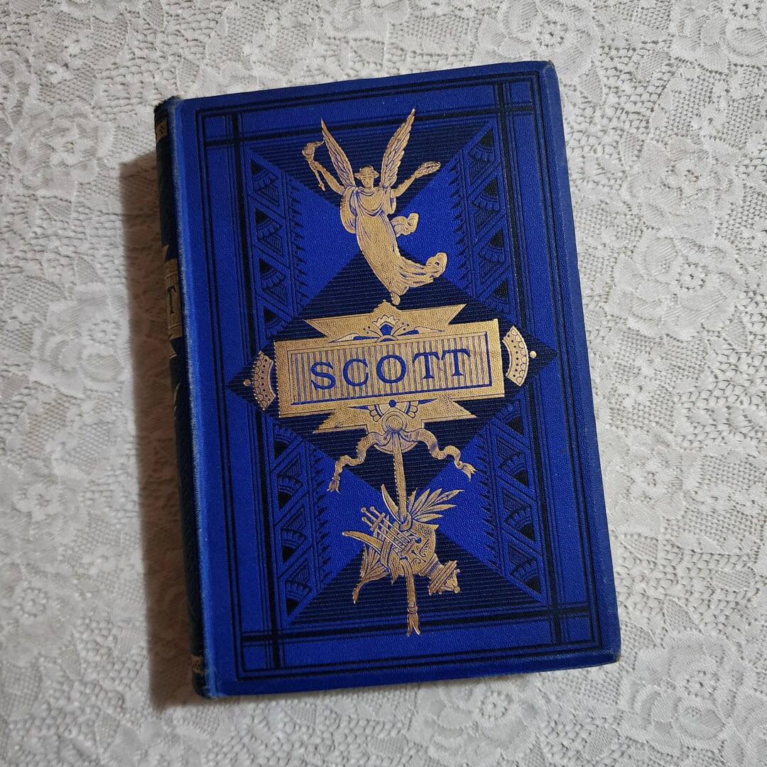 A RARE Antique, Poetry Book in Excellent Condition Poems by Sir Walter ...