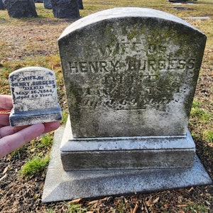 3D Printed Resin Grave Marker! A Duplicate of a Real Life Gravemarker. Farewell. MOTHER ...