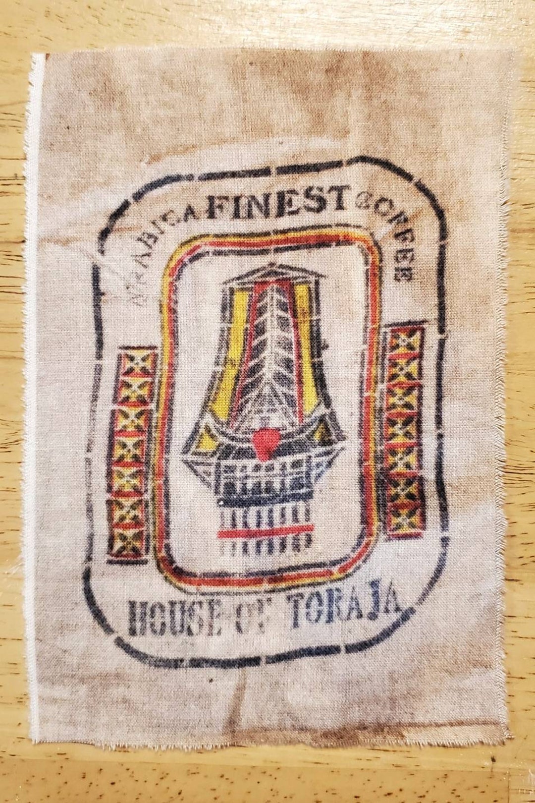 Coffee Sac Patch. Patch. Clothing Patch. Upcycled Clothing ...