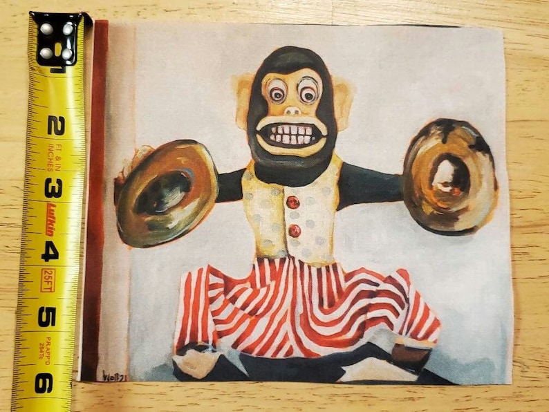 Patch. Clothing Patch. Circus Monkey. Upcycled Clothing. Thewoodenwolf ...