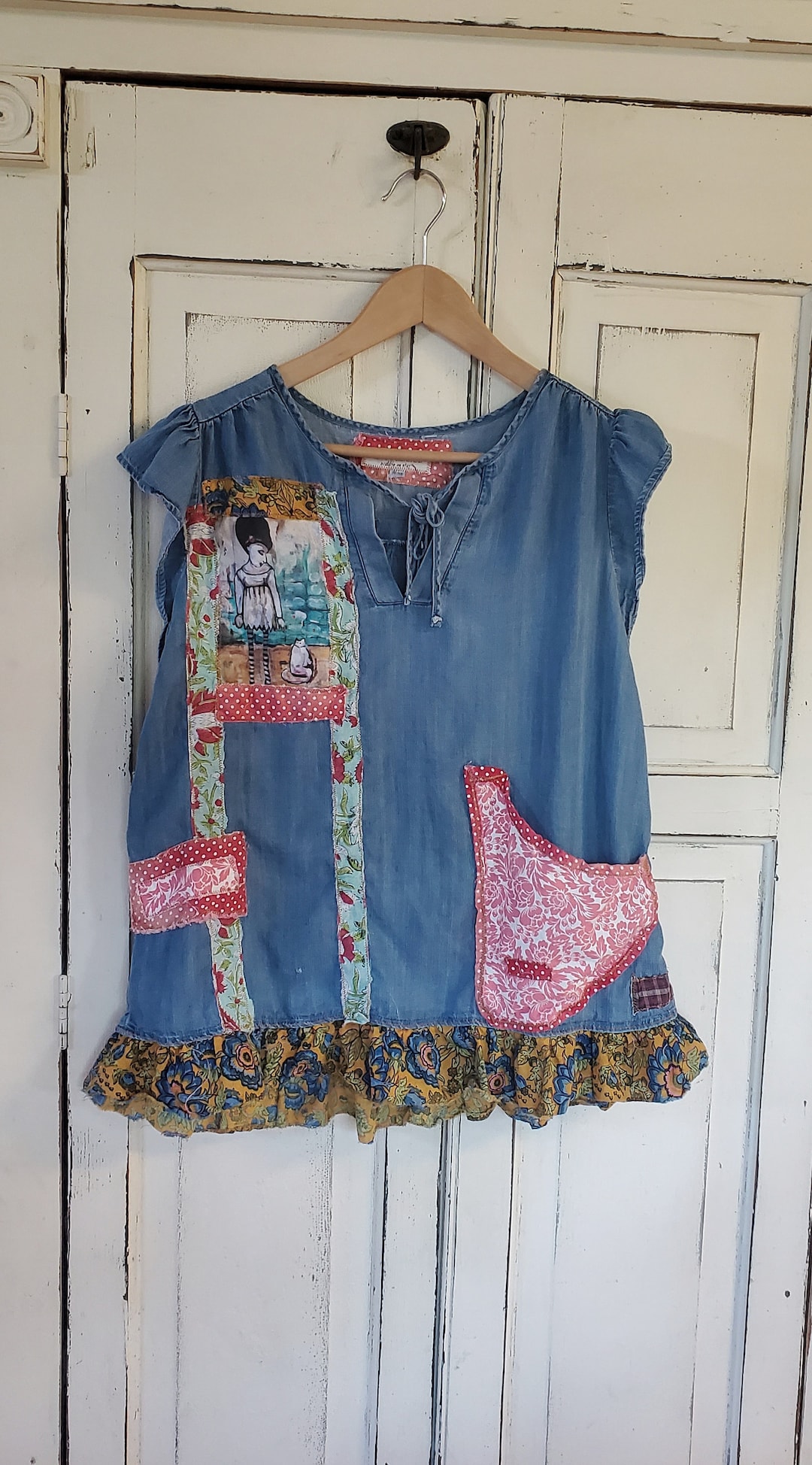 Upcycled Women's Clothing. Upcycled Clothing. Shirt. - Etsy