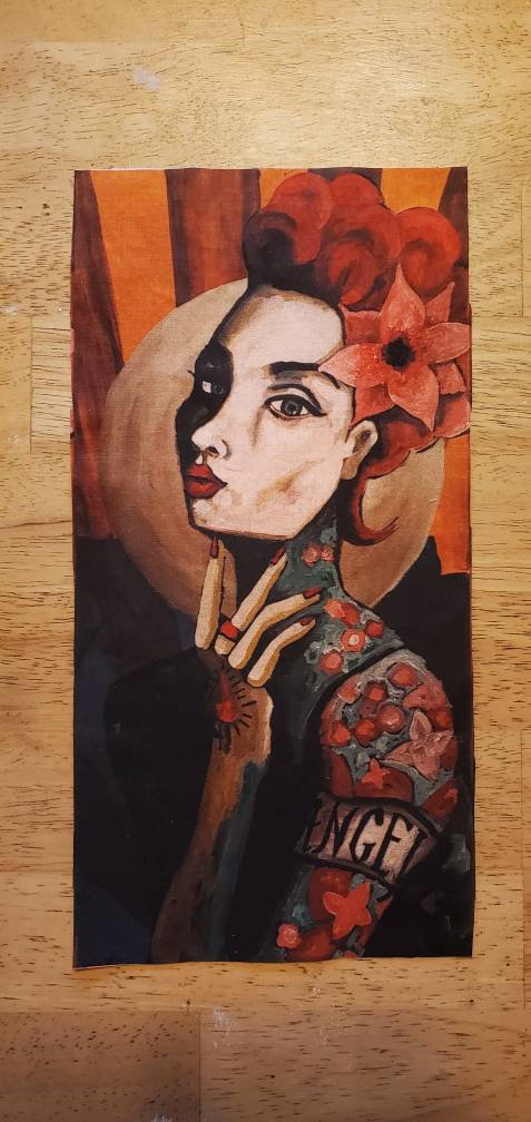 Patch. Clothing Patch. Woman. Tattoo. Thewoodenwolf is A - Etsy