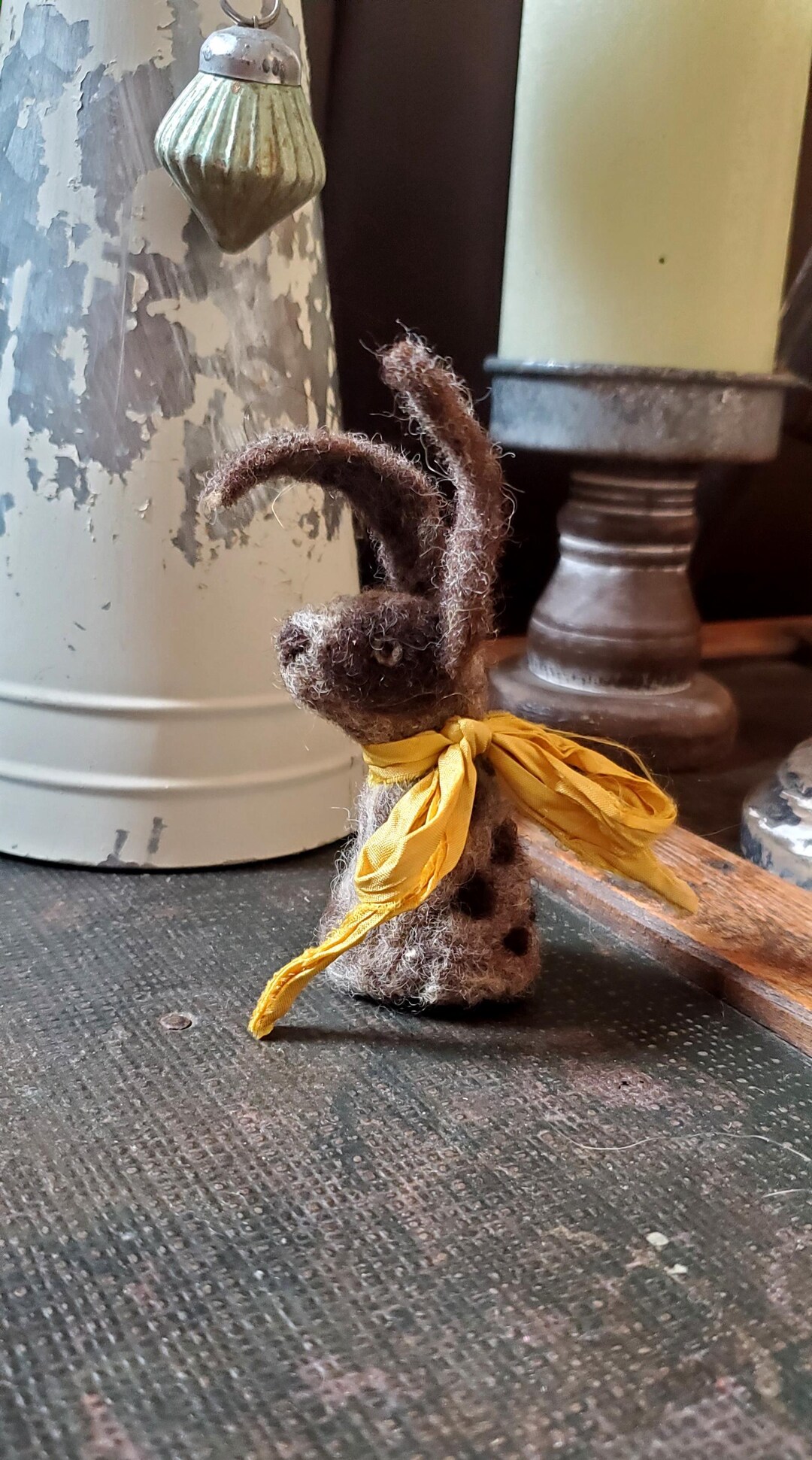Rabbit. Easter. Bunny. Doll Pet. Needle Felted. Doll. Wool Sculpture ...