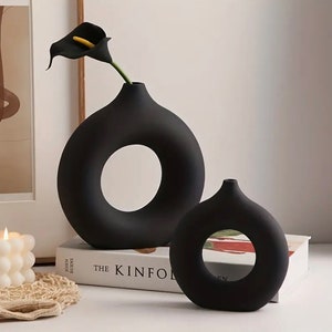 Set of Multiple Ceramic Vases, Mix of Modern Vases, Minimal Vase ...