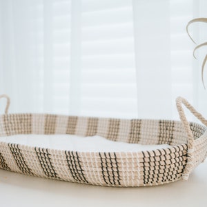 Baby Changing Basket Pad Bassinet Baby Shower Gift Woven - Etsy